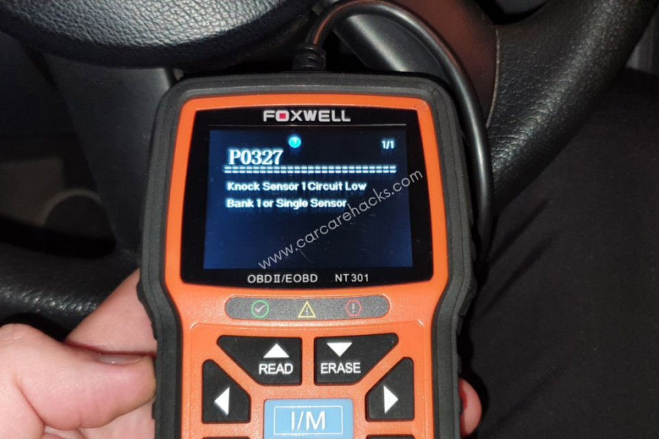 P0327 OBD-II Knock Sensor 1 Circuit Low Bank 1 or Single Sensor Trouble ...
