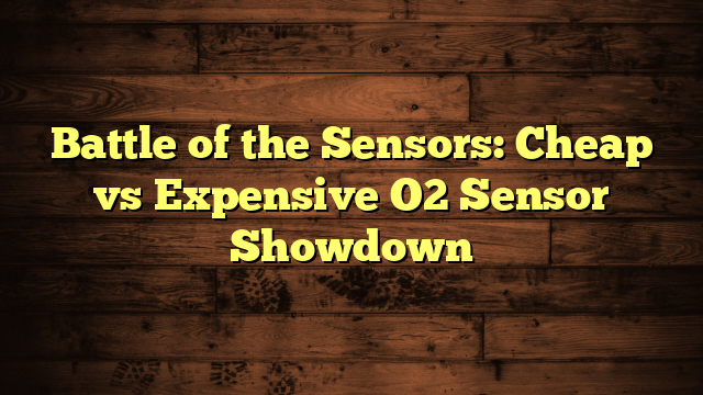 Battle of the Sensors: Cheap vs Expensive O2 Sensor Showdown